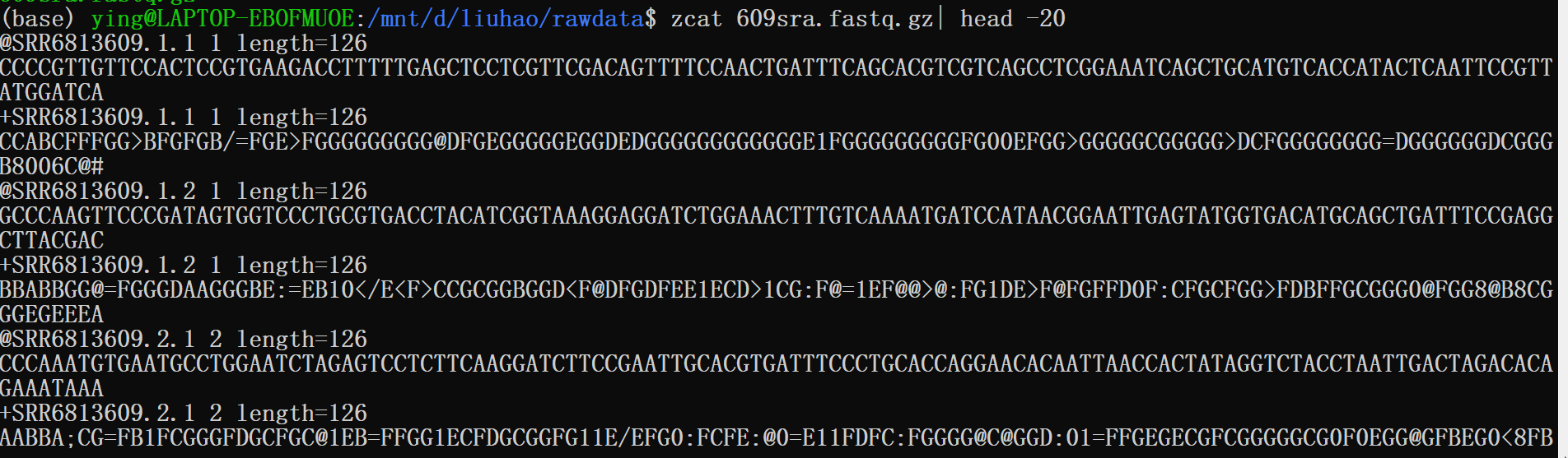 Sequence and quality different lengths · Issue #96 · marcelm/cutadapt · GitHub