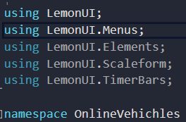 LemonUI namespace cant be found · Issue #77 · LemonUIbyLemon/LemonUI · GitHub