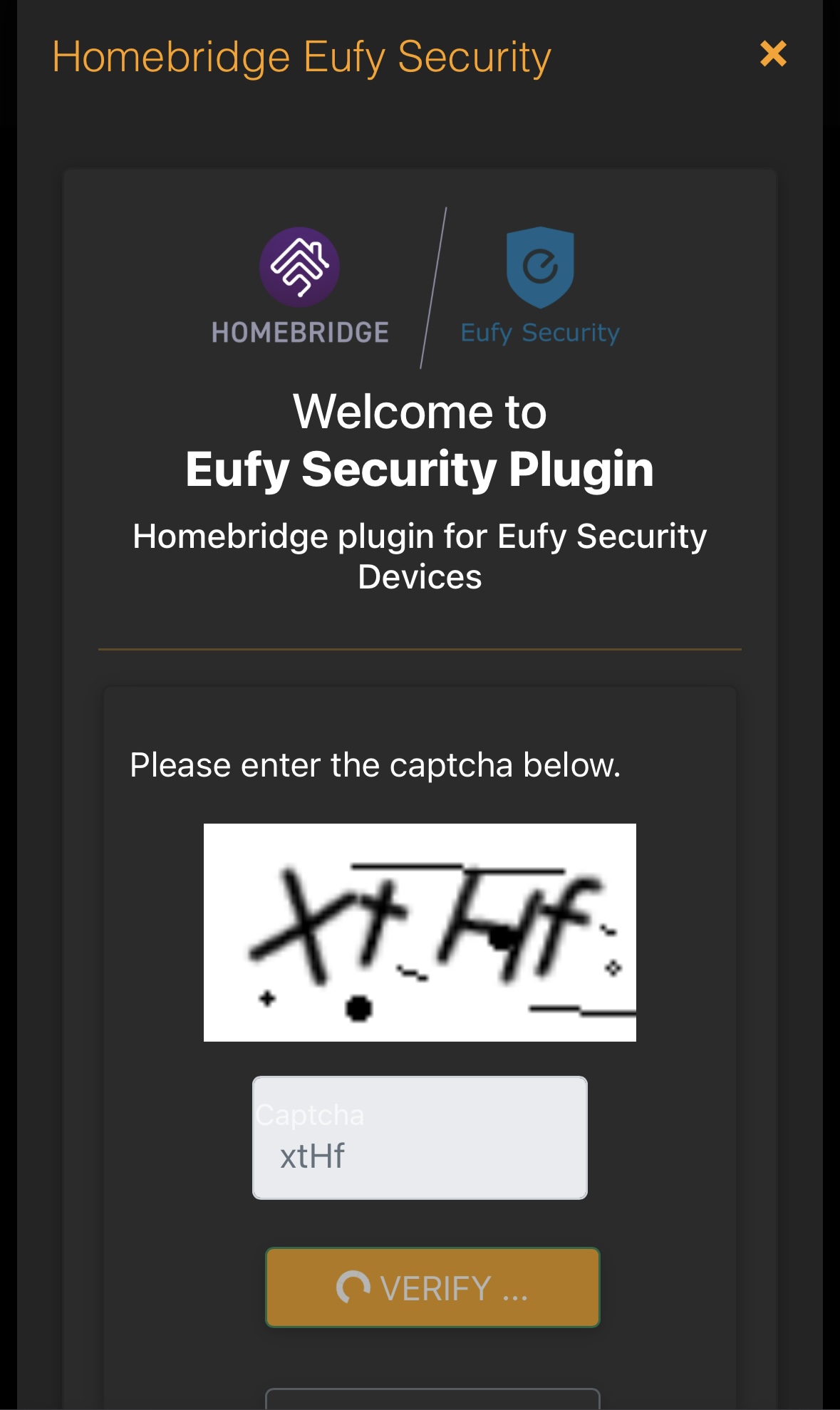 [Bug]: Eufy login stuck at captcha screen · Issue #250 · bropat/eufy-security-client · GitHub