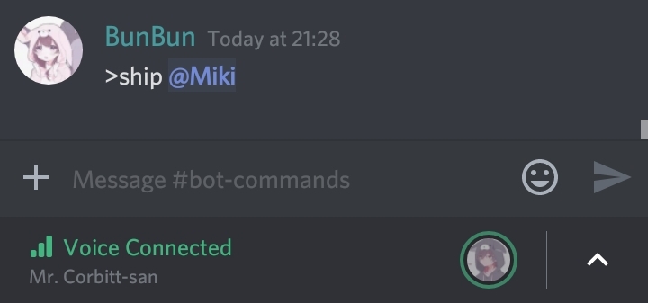 Miki is not responding to the >ship command · Issue #625 · veldtech ...