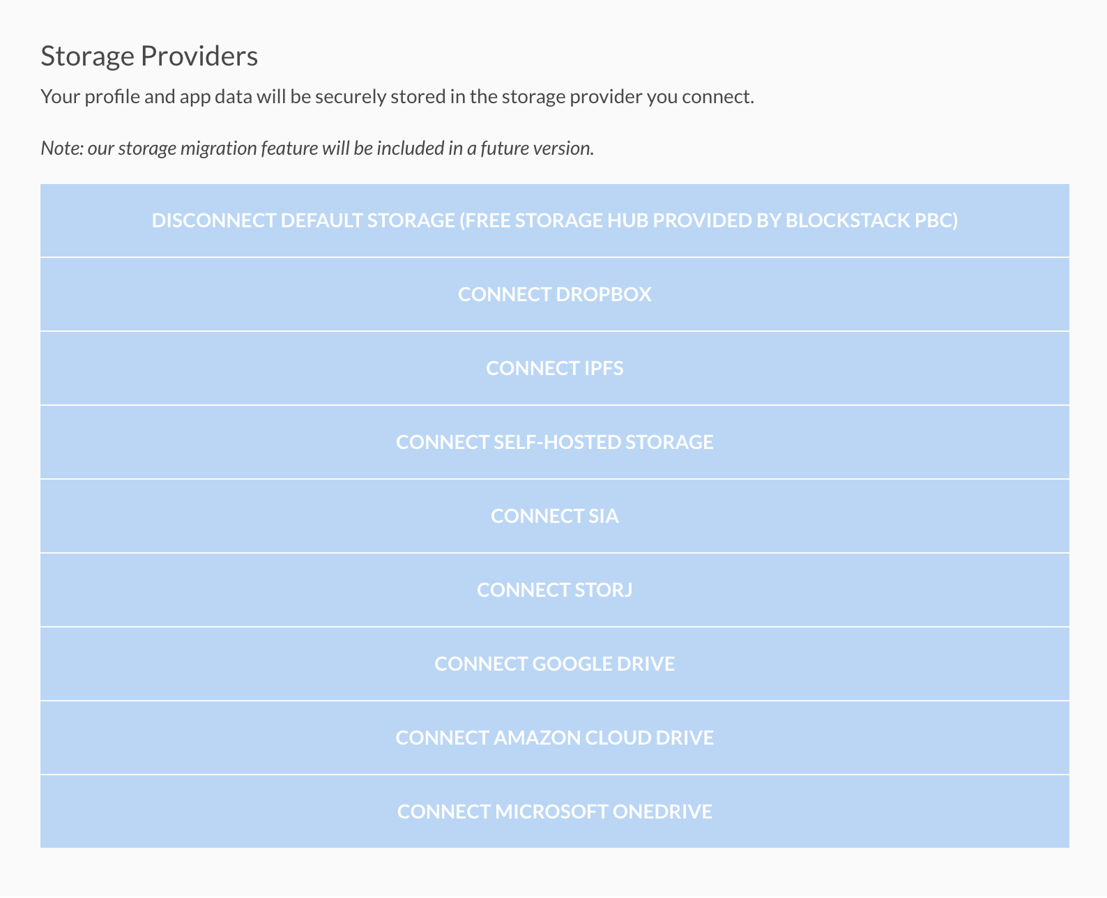 Modify on-boarding screens to support Gaia hubs · Issue #835 · stacks-archive/blockstack-browser ...