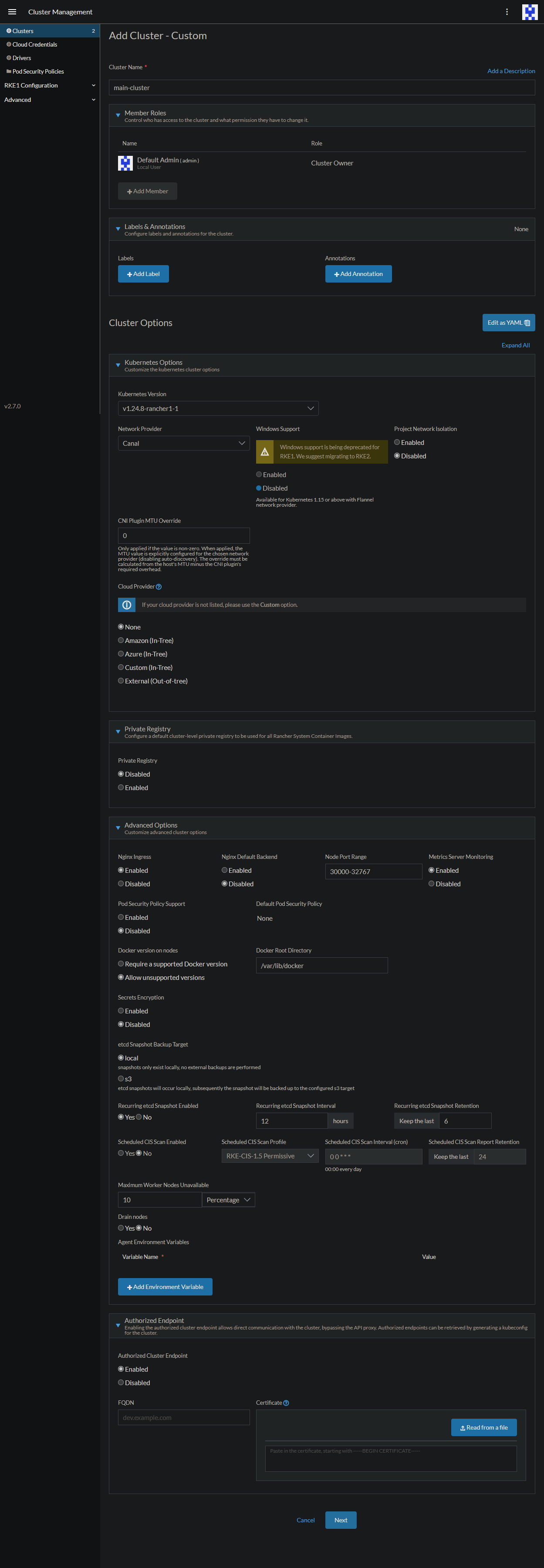 Cluster agent is not connected | Waiting for API to be available · Issue #39751 · rancher ...