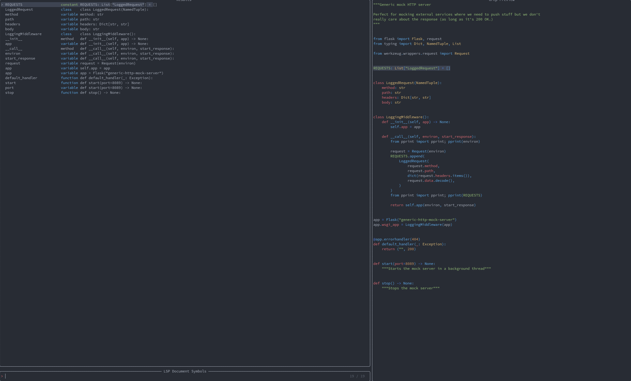 Outline popup (with floating window) · Issue #51 · simrat39/symbols-outline.nvim · GitHub