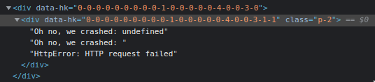 Text Content Is Doubled When Using Pure Text Inside Suspend Or Errorboundary Fallback Only With