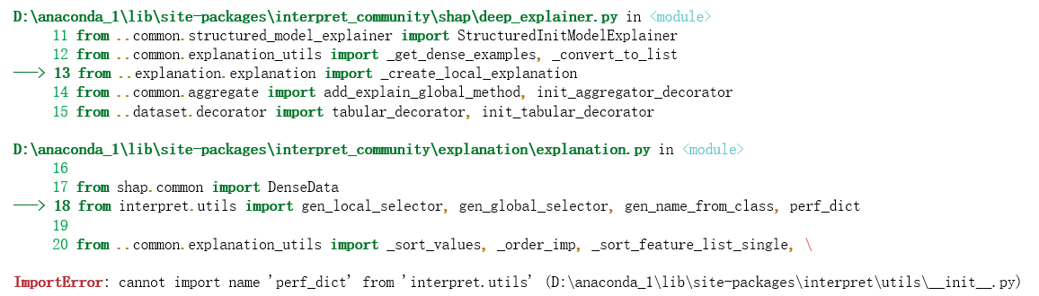 cannot import TabularExplainer from interpret.ext.blackbox · Issue #298 · interpretml/interpret ...