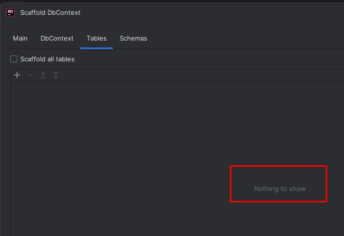 Scaffold: Refactor Schemas/Tables view · Issue #172 · JetBrains/rider-efcore · GitHub