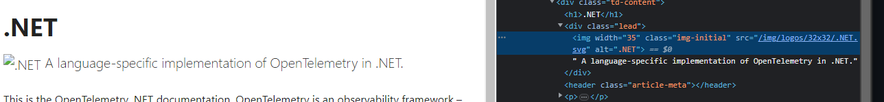 Net Page Missing Logo · Issue 2376 · Open Telemetry · Github 9377
