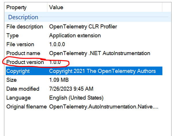 Different product version for libraries · Issue #2777 · open-telemetry/opentelemetry-dotnet ...