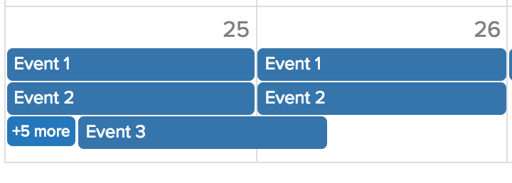 Show more doesn't work as expected · Issue #790 · jquense/react-big-calendar · GitHub