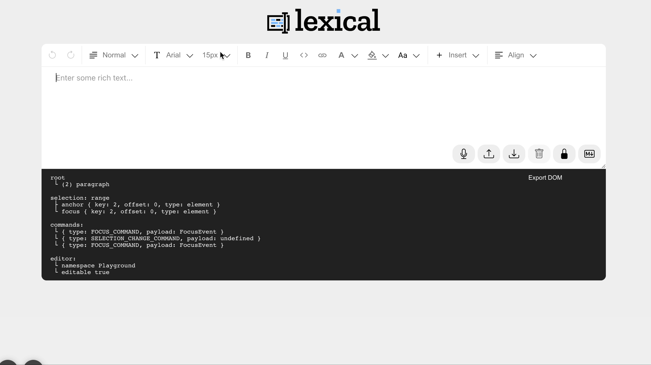 Bug: Reverts to previos styles when you click in an empty editor · Issue #4908 · facebook ...
