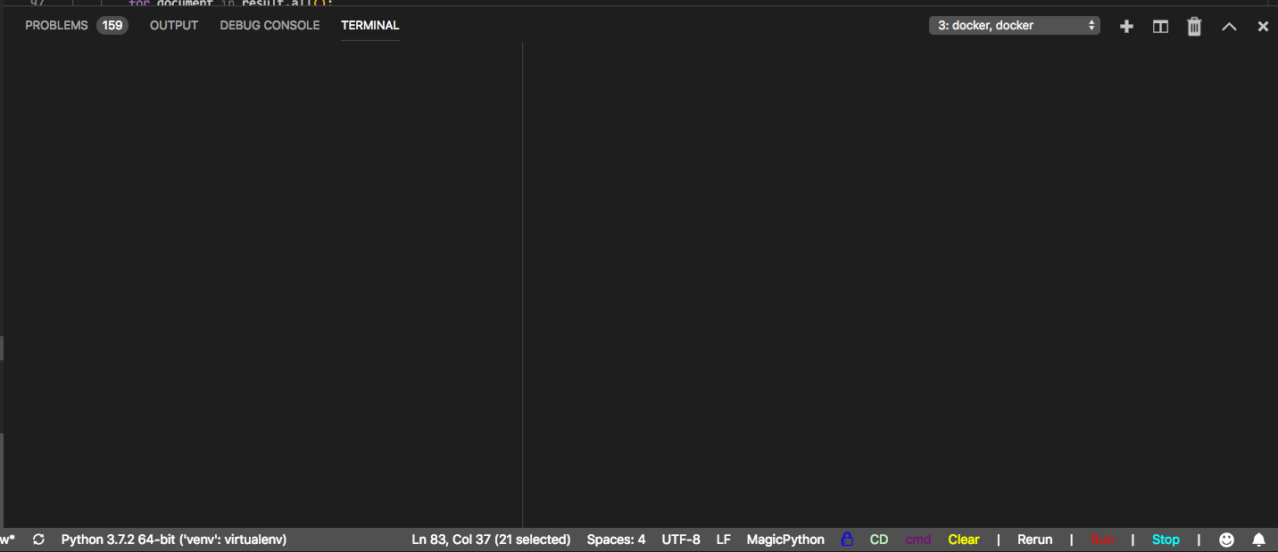 Terminal window goes blank. · Issue #73499 · microsoft/vscode · GitHub
