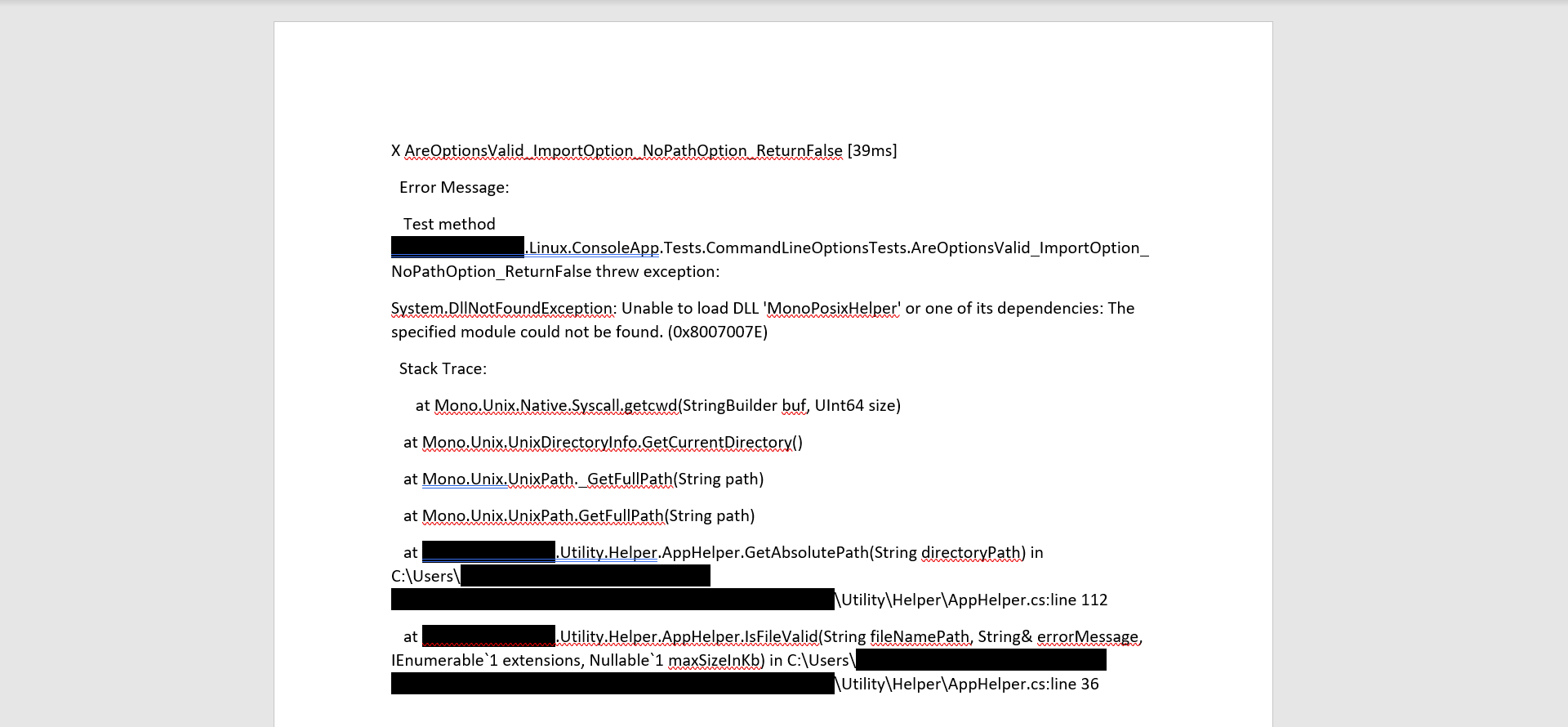 Mstest Fails For Monoposixnetstandard Use On Linux · Issue 19235 · Monomono · Github 6210