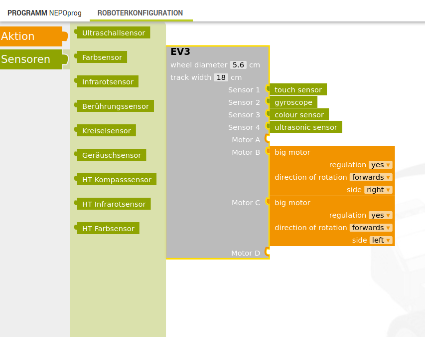 language: changing the language does not update the already set blocks in robot-configuration ...