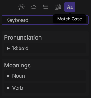 Case-insensitive lookup? · Issue #31 · phibr0/obsidian-dictionary · GitHub