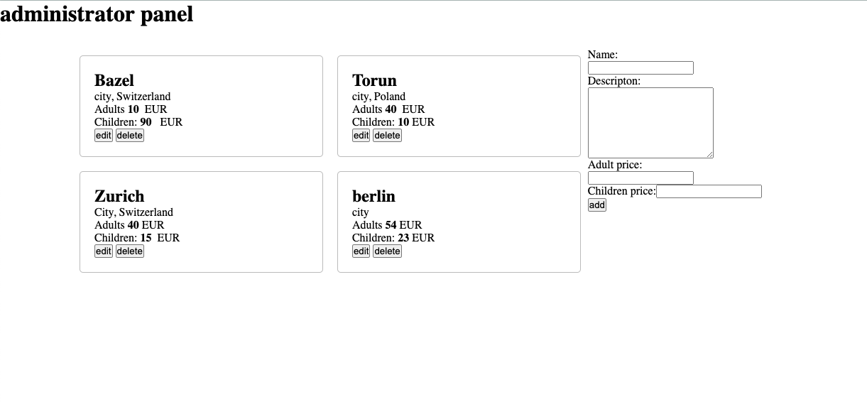 GitHub - martynakiljan/-customer-panel-admin-panel-ordering-excursions-local-API