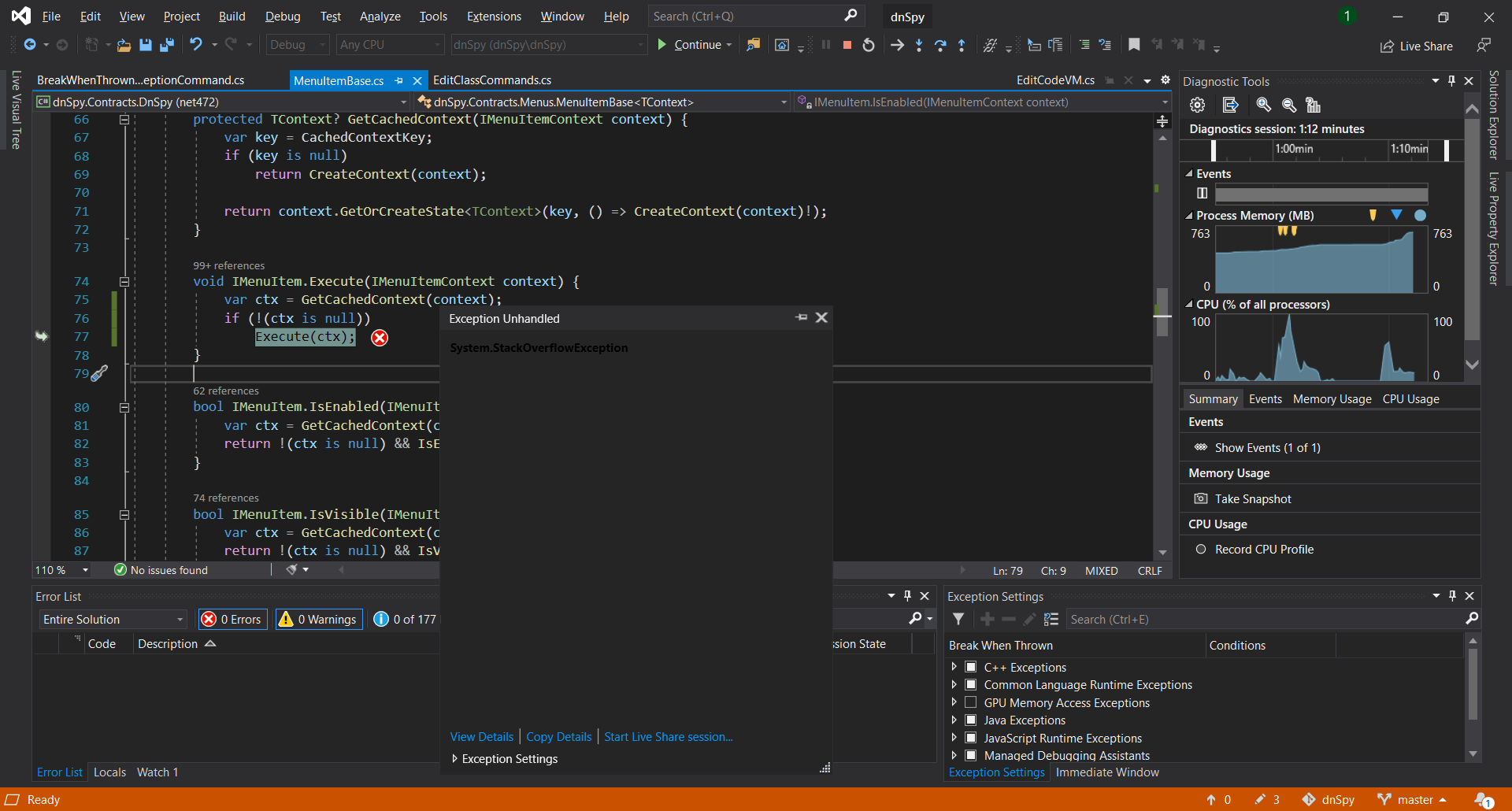 dnSpy crashes while decompiling · Issue #1450 · 0xd4d/dnSpy · GitHub
