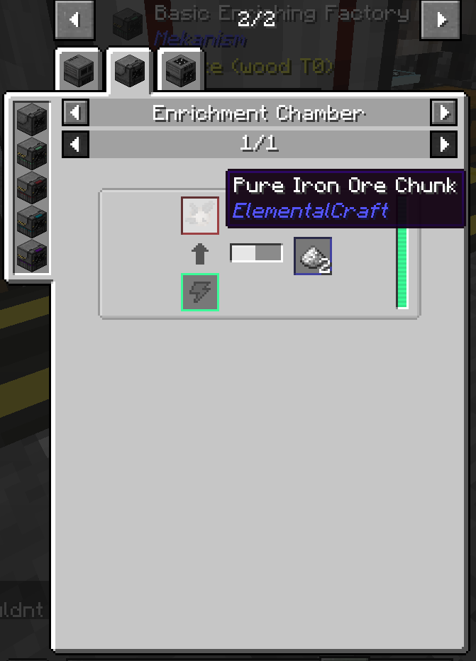 V1.7.10 Pure Ore Chunks wont process in enrichment chamber · Issue ...