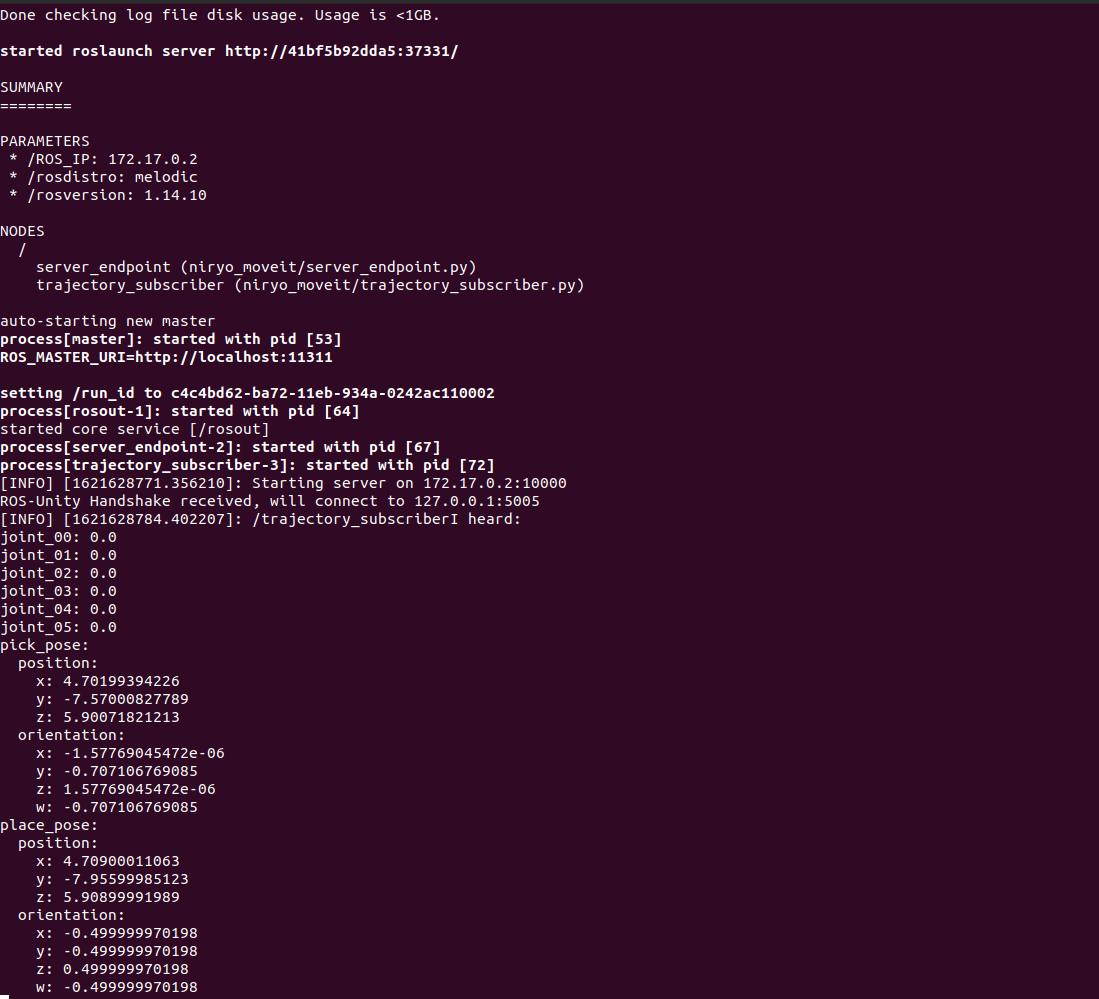 Address Is Already In Used · Issue 230 · Unity Technologiesunity Robotics Hub · Github