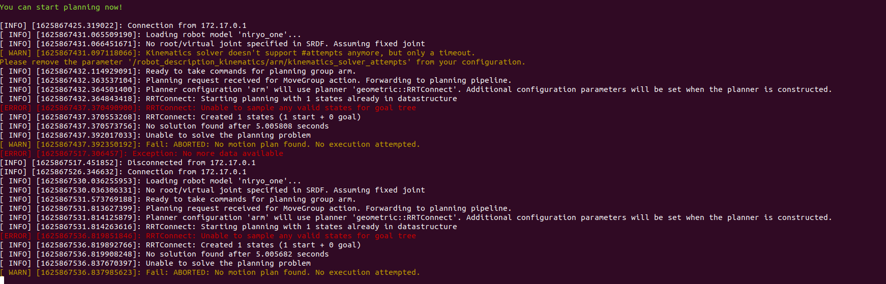 Address Is Already In Used · Issue 230 · Unity Technologiesunity Robotics Hub · Github