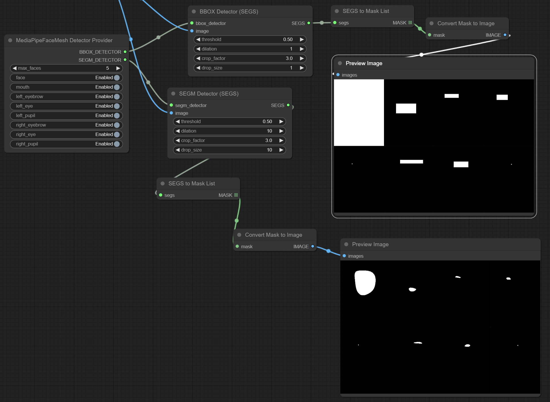 How to use MediaPipe Facemesh > SEGS · Issue #164 · ltdrdata/ComfyUI ...