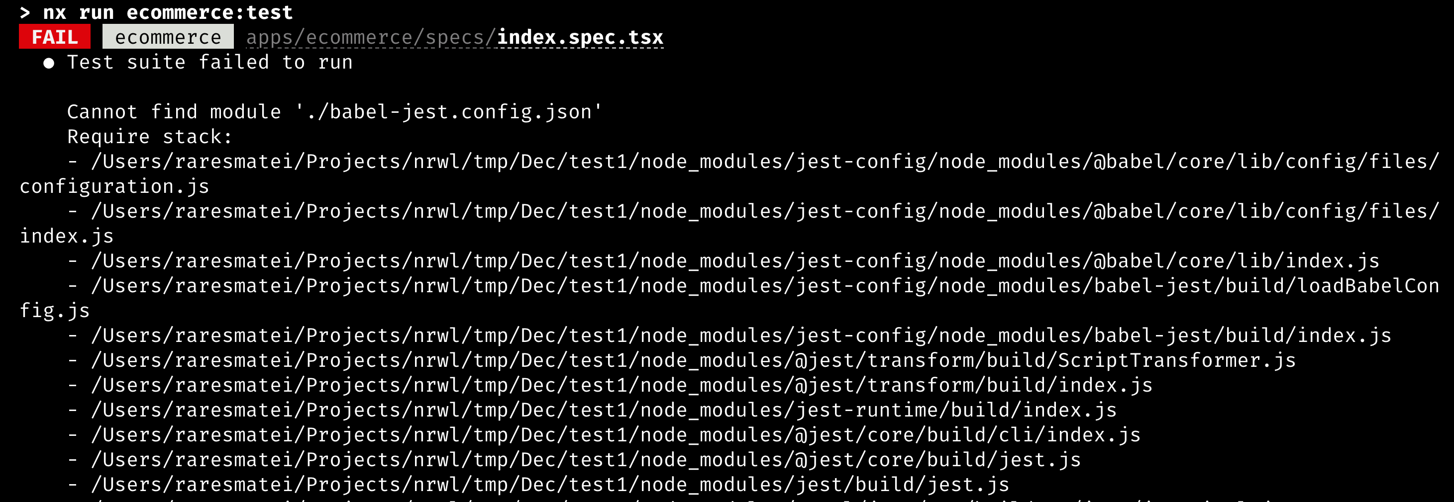 Testing Nextjs Apps Fails · Issue 4281 · Nrwlnx · Github