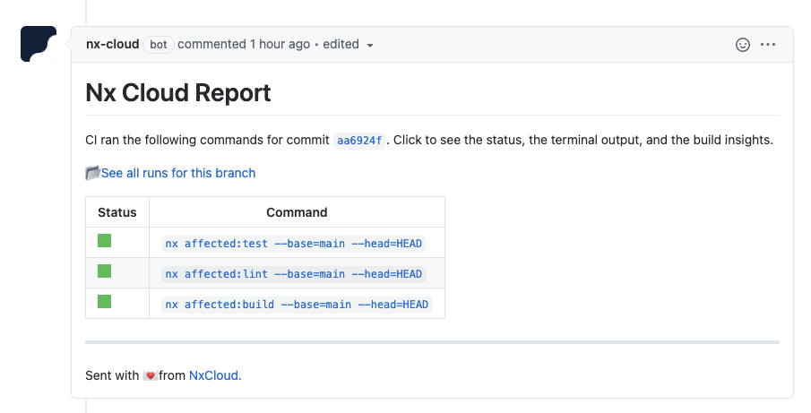 GitHub Apps - Nx Cloud · GitHub
