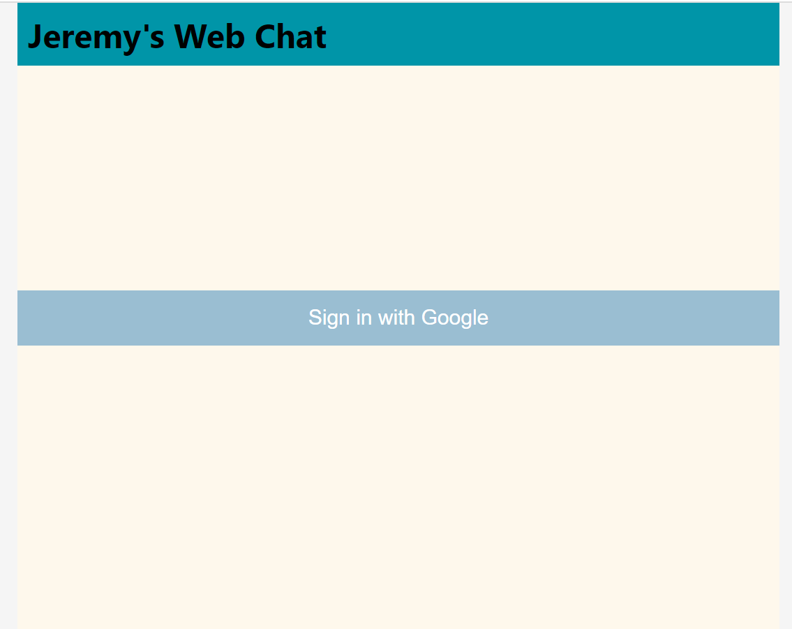 GitHub - joonyoo181/Jeremys-Web-Chat: Web chatting application using React.js and Firebase ...