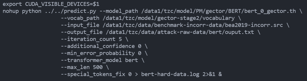 list index out of range · Issue #134 · grammarly/gector · GitHub