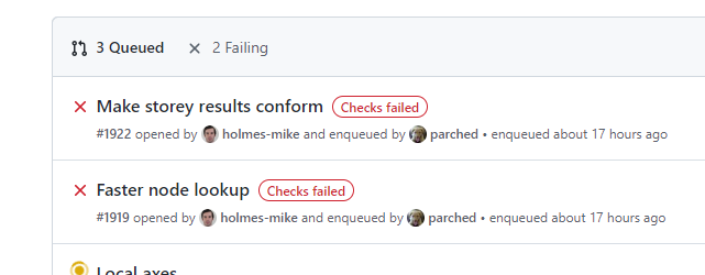 What Does Failing Mean In The Merge Queue · Community · Discussion 