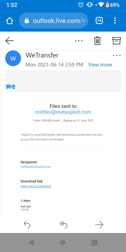 What's the lateSt Android version this APK will run meterpreter with ...