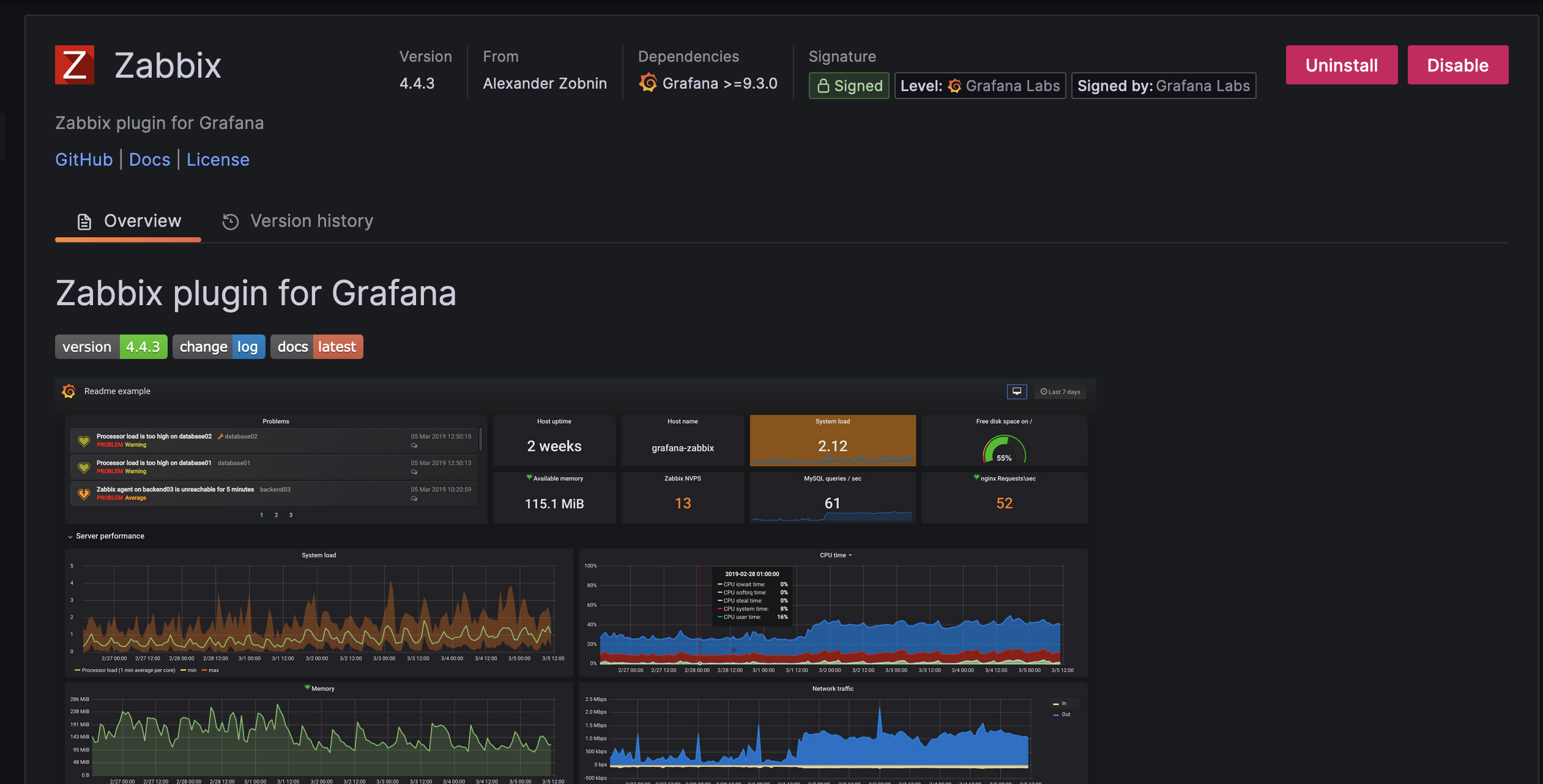 GitHub - yuimamur/Zabbix-Grafana