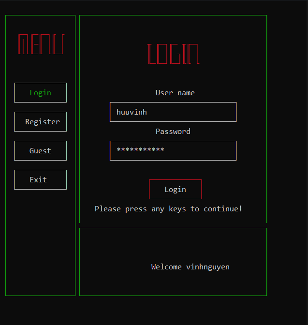 GitHub - VinhNGuyen05/calender: Display calender on console