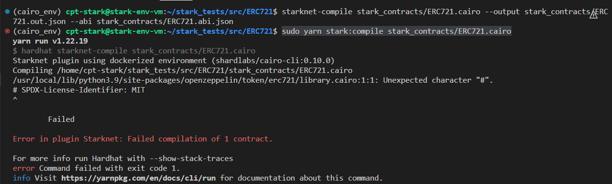 Upgrade internal presets from OpenZeppelin · Issue #219 · 0xSpaceShard/starknet-hardhat-plugin ...
