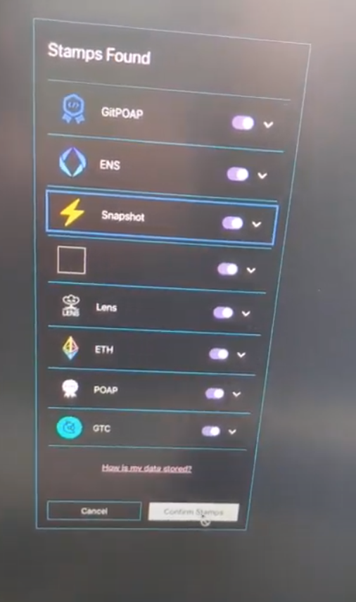 Fix Stale/Blank Stamp Display in 1-Click Verification Modal · Issue #1133 · passportxyz/passport ...