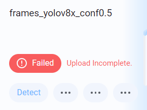 Failed uploading a dataset · Issue #383 · ultralytics/hub · GitHub