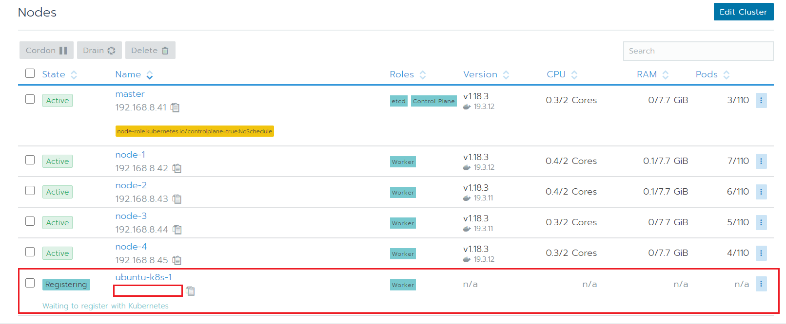 Unable To Add Node Cluster From Gcp To Existing Cluster · Issue 27904 · Rancherrancher · Github 2613