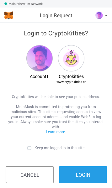 Login Request Screen · Issue #36 · MetaMask/Design · GitHub