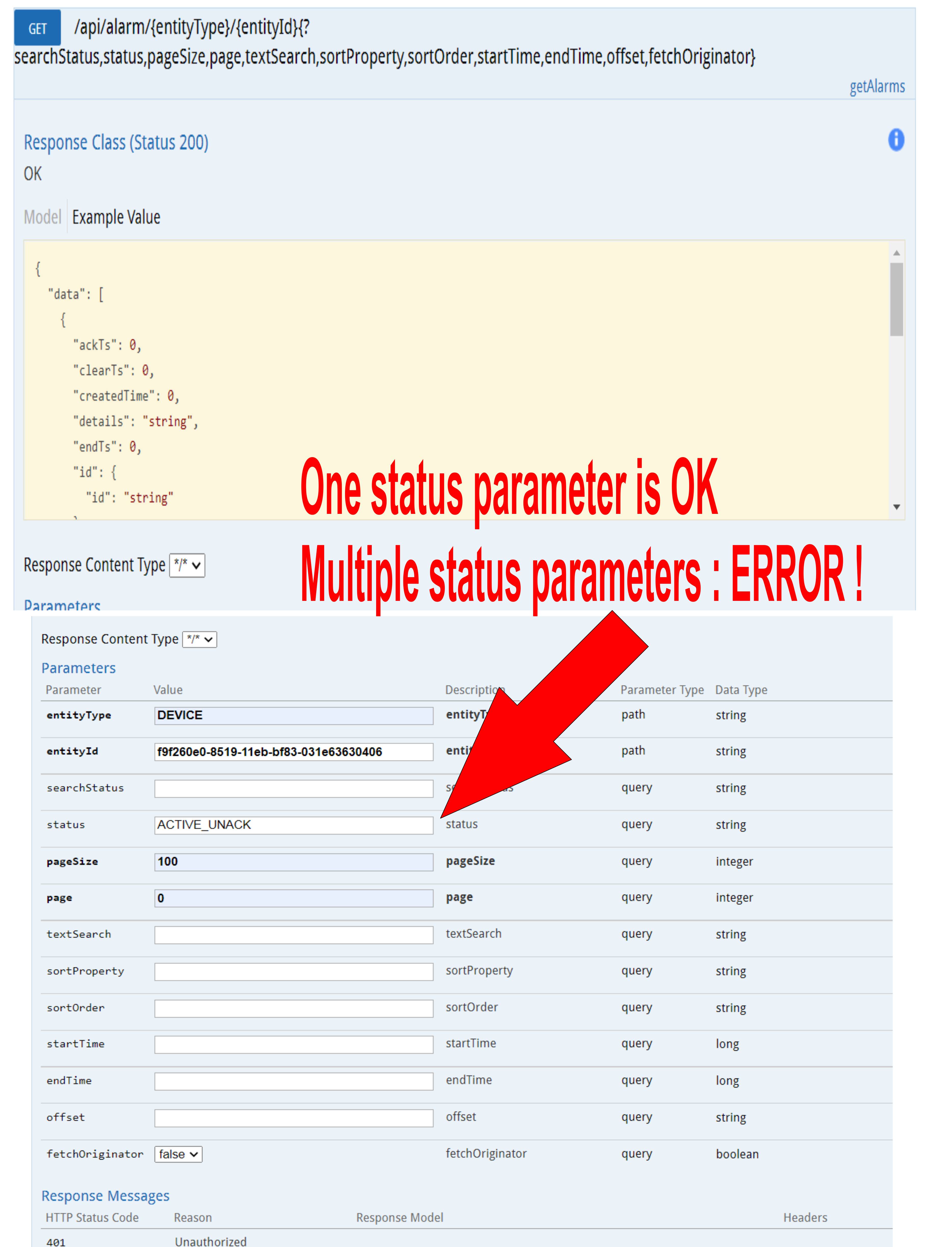REST API getAlarms Incorrect Model Syntax · Issue #4690 · thingsboard ...