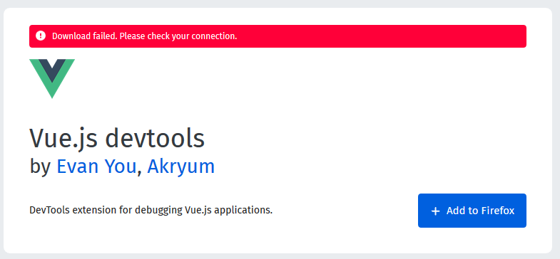 Failure to pass validation applicable to firefox ^66.03 · Issue #989 · vuejs/devtools-v6 · GitHub