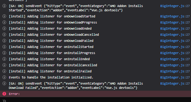 Failure to pass validation applicable to firefox ^66.03 · Issue #989 · vuejs/devtools-v6 · GitHub