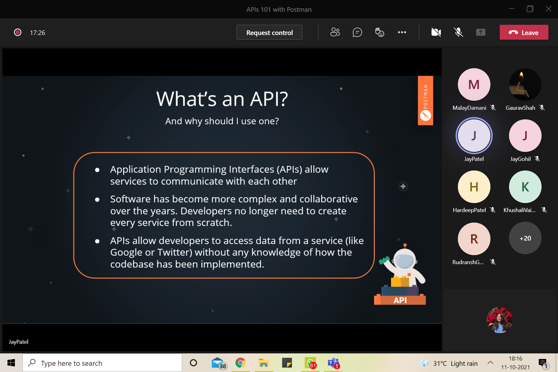 GitHub - jaypatel31/event-APIs-101-with-Postman: A Event on Postman and API