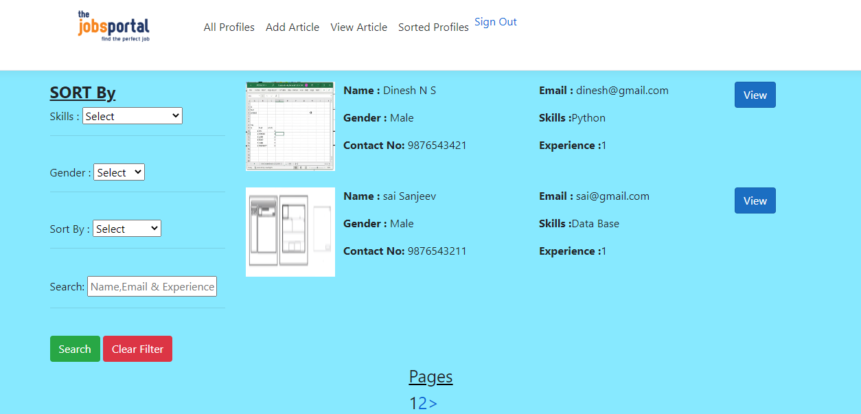 GitHub - eshwy/JobPortal: Job portal 2.0