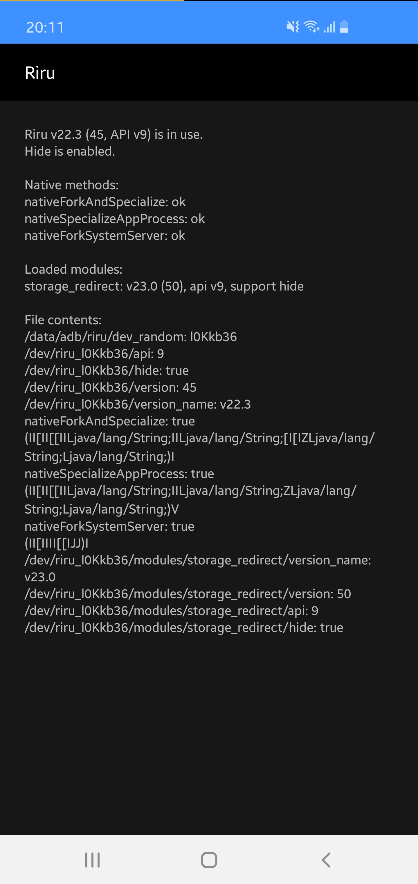 Riru v22.0 doesn't work (Galaxy S10) · Issue #133 · RikkaApps/Riru · GitHub