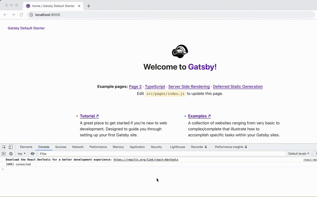 Unknown Runtime Error when typing on Chrome DevTools console · Issue #35858 · gatsbyjs/gatsby ...
