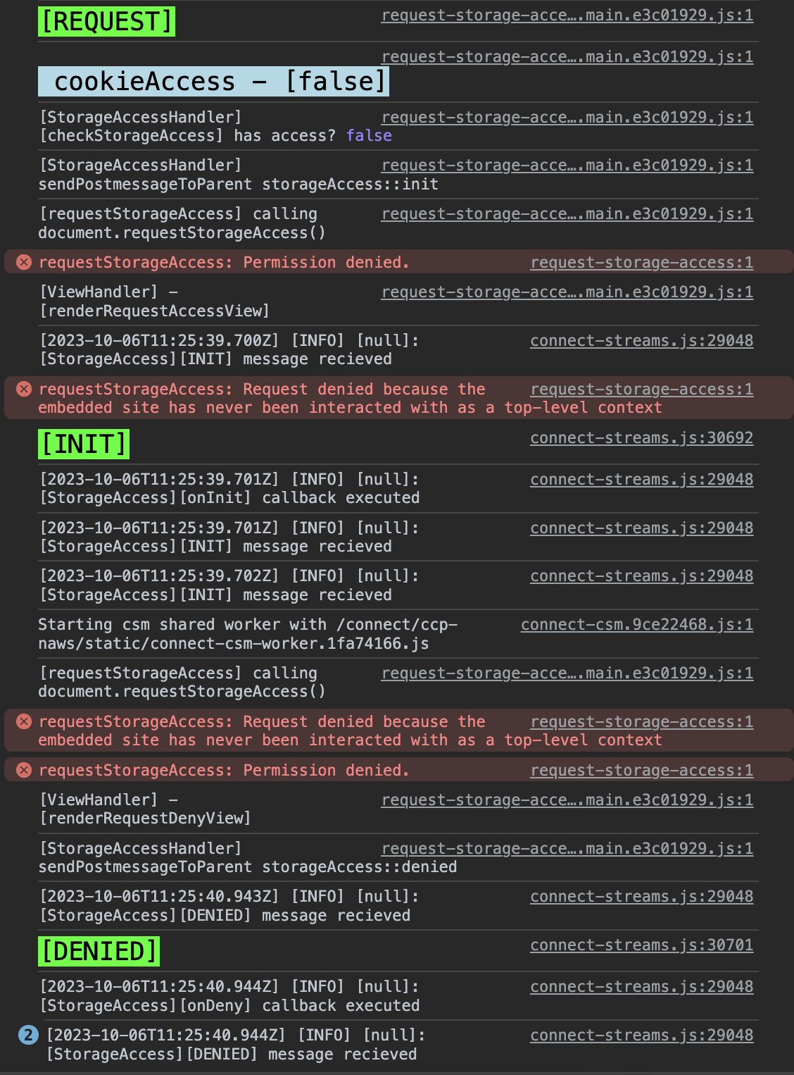 Issues with implementing 3P Cookie phaseout update · Issue #782 · amazon-connect/amazon-connect ...