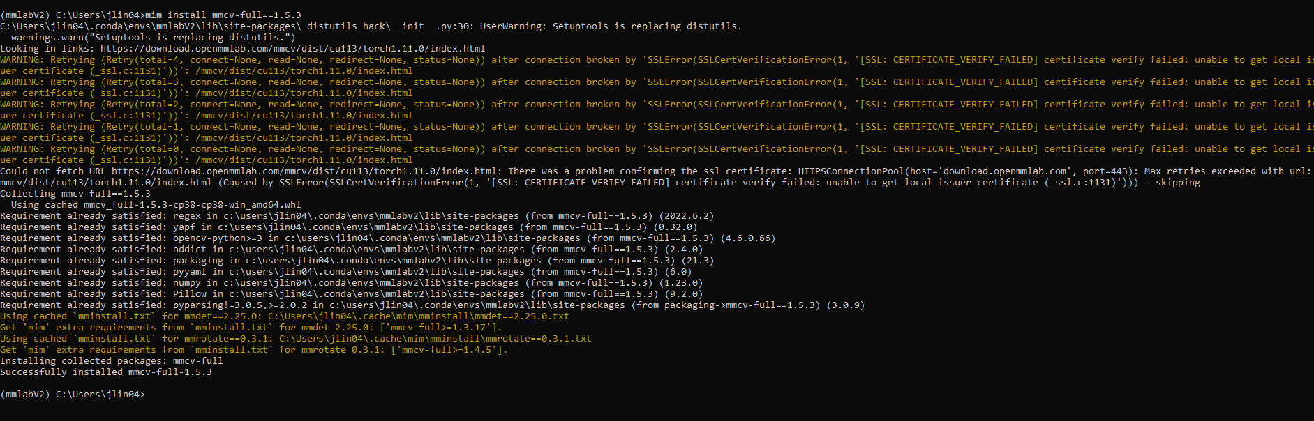 Not find GPU. · Issue #2099 · open-mmlab/mmcv · GitHub