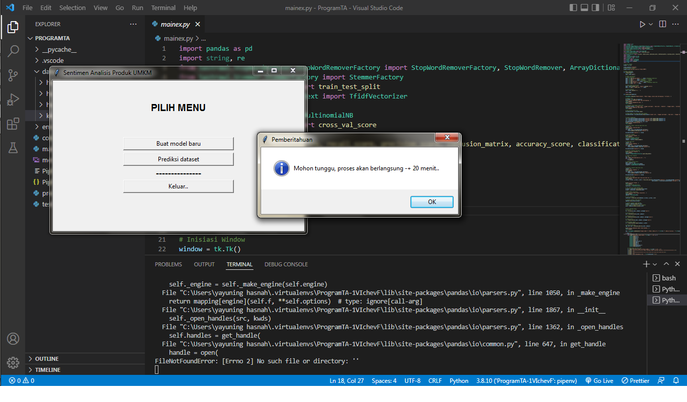 GitHub - syahruli28/analisis-sentimen-umkm: Membuat Program Python GUI ...
