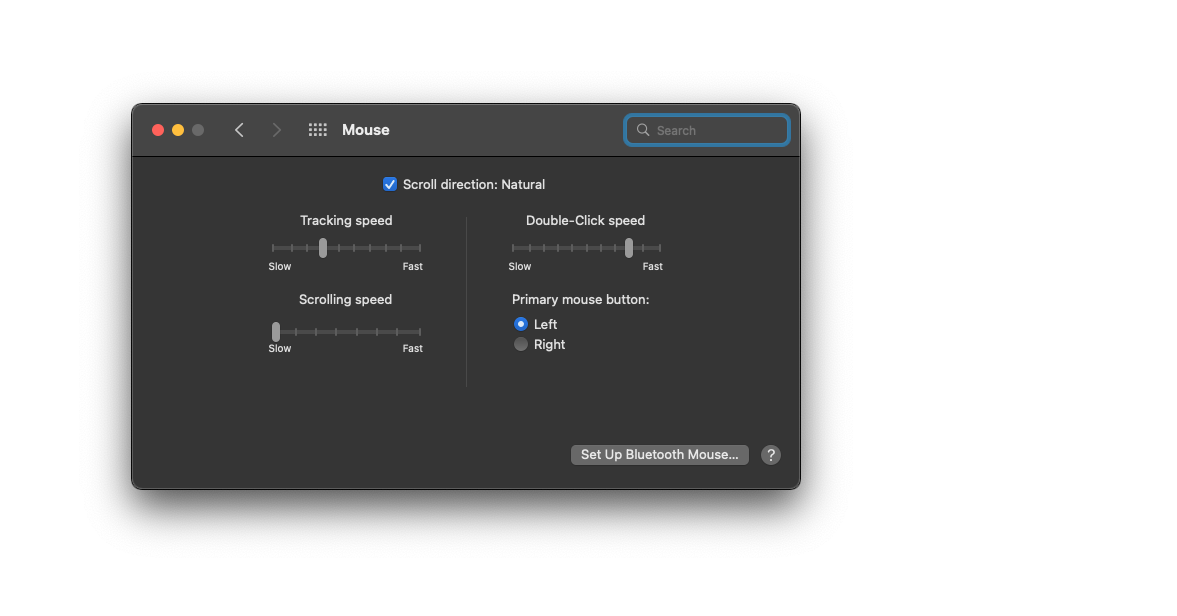 Always sets tracking speed to 4 · Issue #26 · linearmouse/linearmouse · GitHub