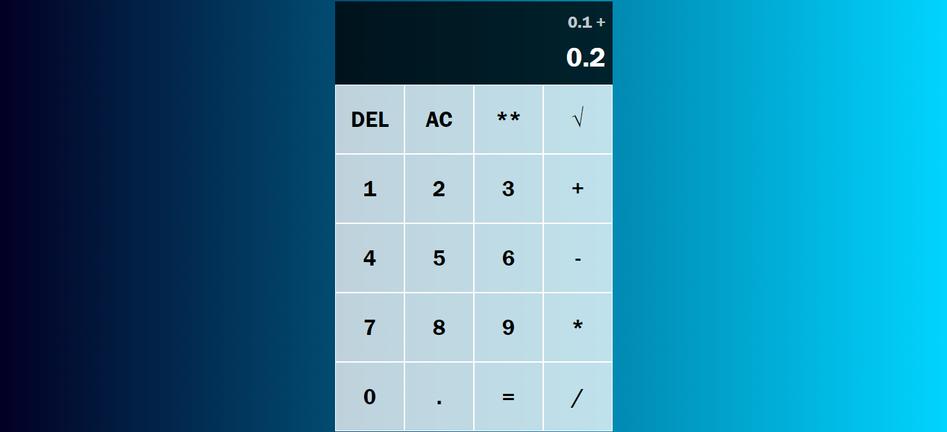 GitHub - mykkarp/calculator: Calculator built with pure javascript