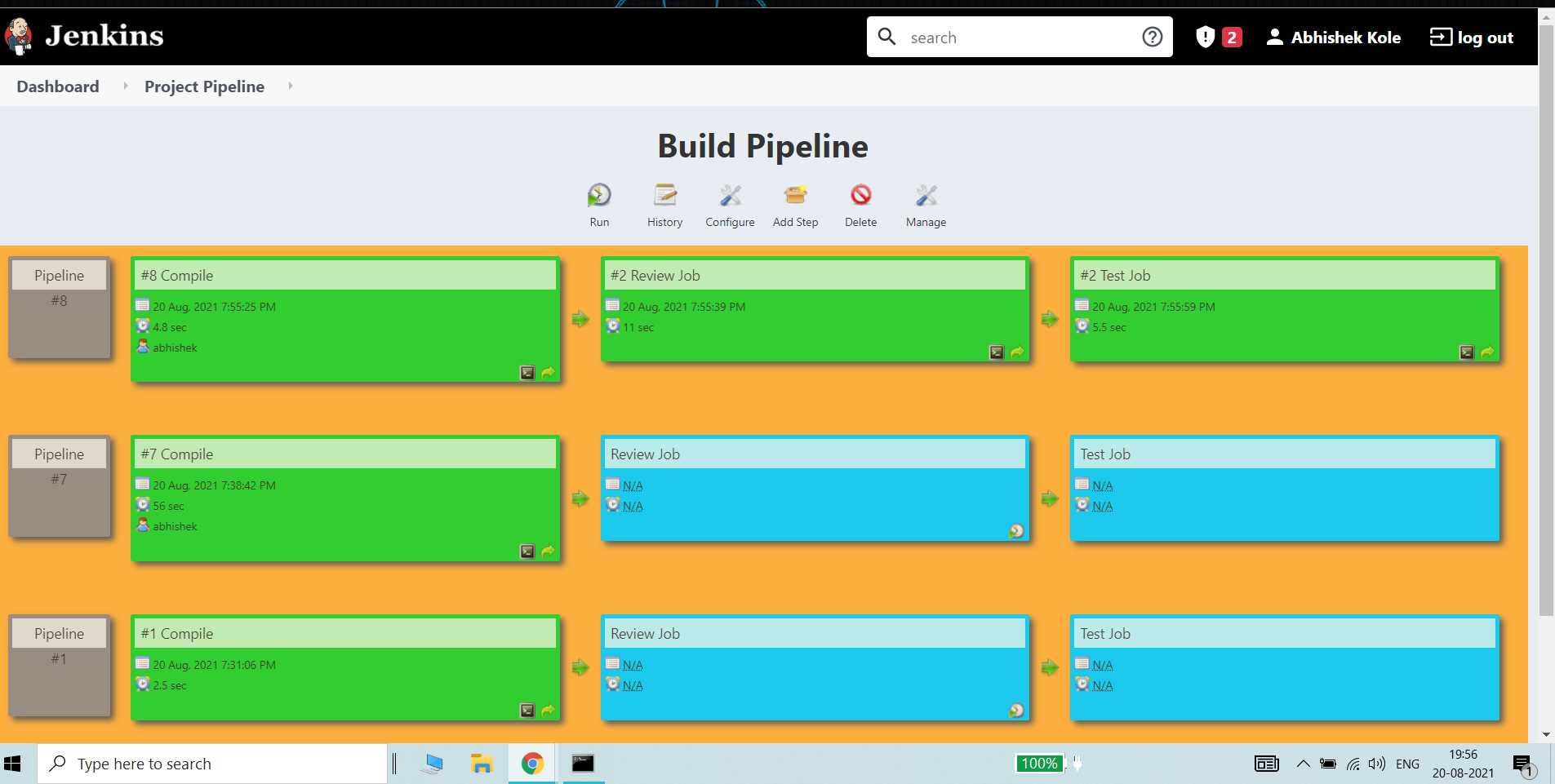 GitHub - Abhishekkole/Jenkins-Project: This is a simple Jenkins Project
